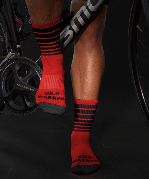 Coolest men and women Cycling Socks Miami Florida | Solo Warrior Socks ...
